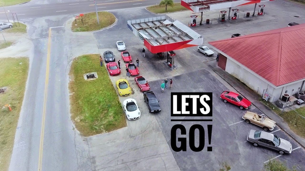 Alfa Romeo RALLY! 4 Alfa 4c's - YouTube