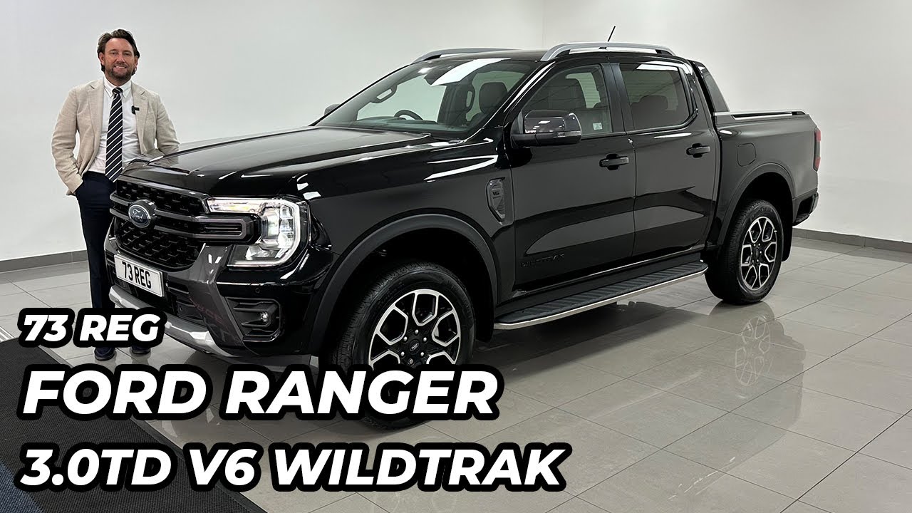 73 Reg Ford Ranger 3.0TD V6 Wildtrak (+VAT) - YouTube