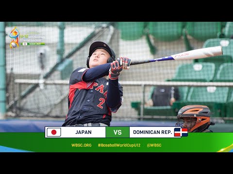 HIGHLIGHTS – Japan vs. Dominican Republic – WBSC U-12 Baseball World Cup