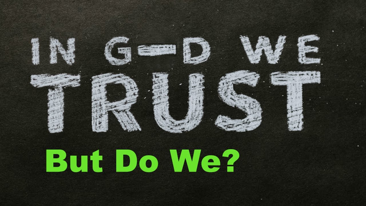 In G d We Trust But Do We - YouTube