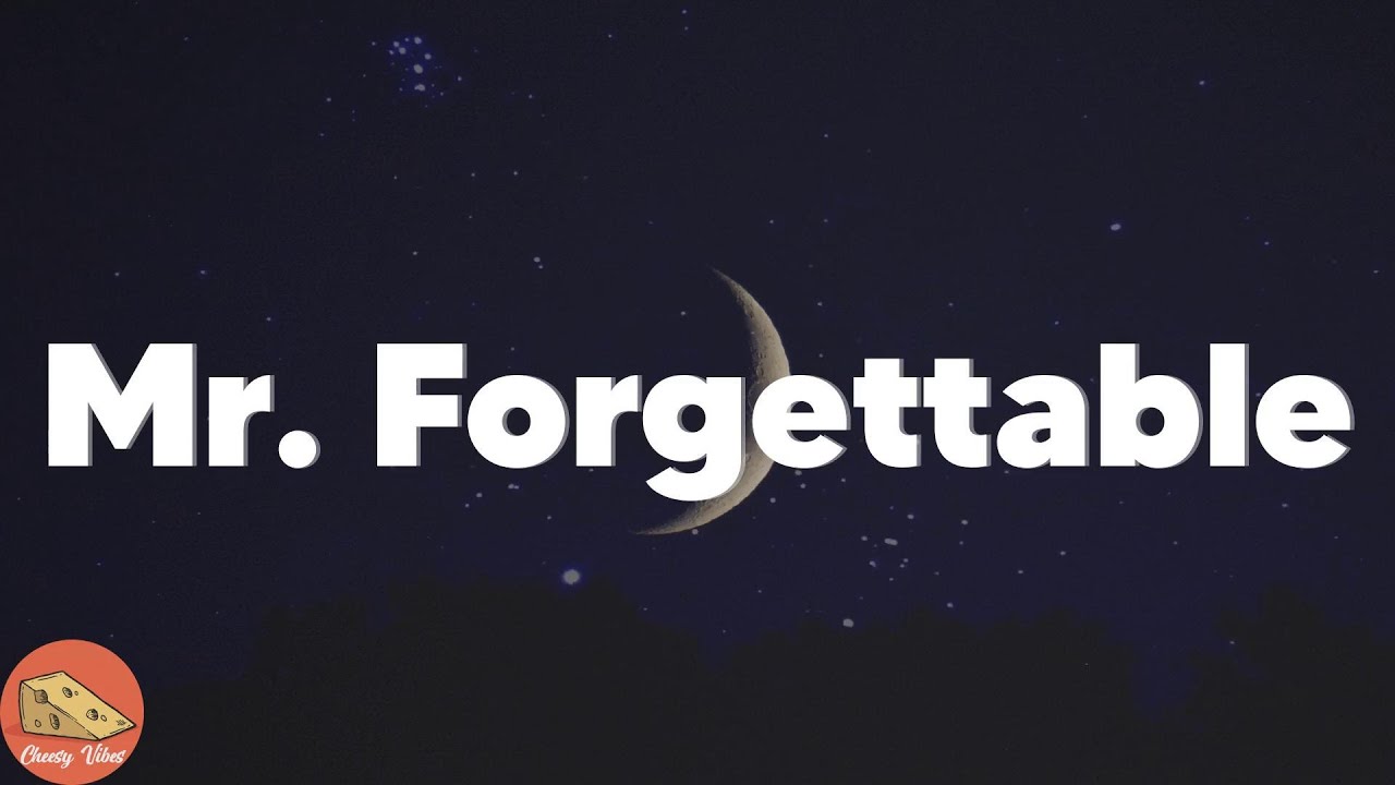 David Kushner - Mr. Forgettable (Lyrics) - YouTube