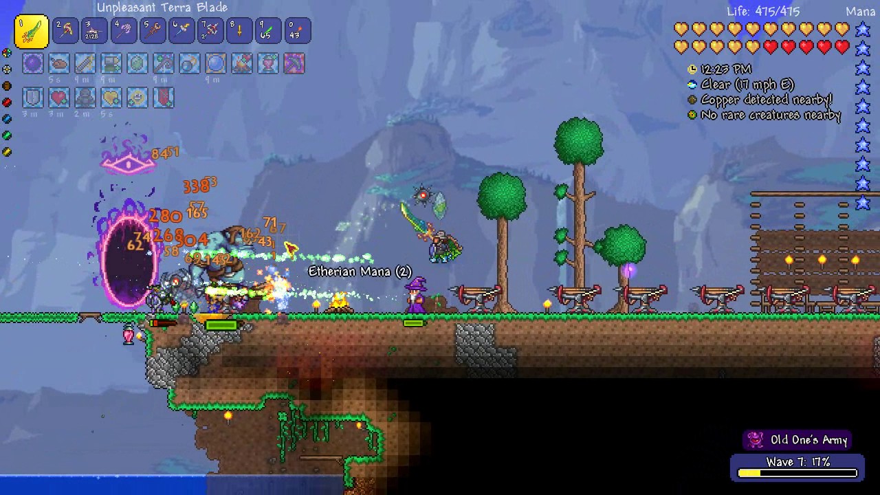 Brian's Terraria 1.3.4 (Expert), Part 15 - Sentry upgrading and ...