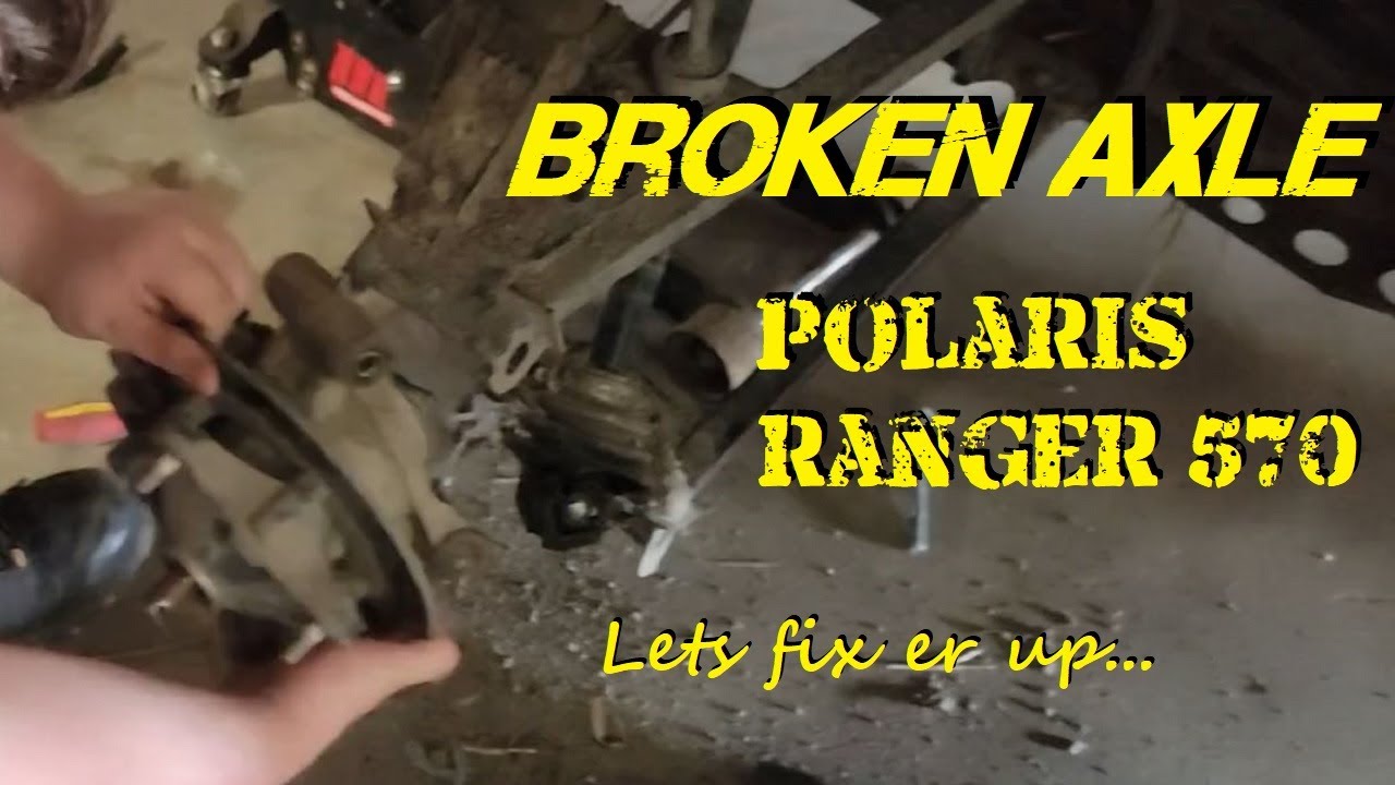 Polaris Ranger CV Axle How To Replace - YouTube