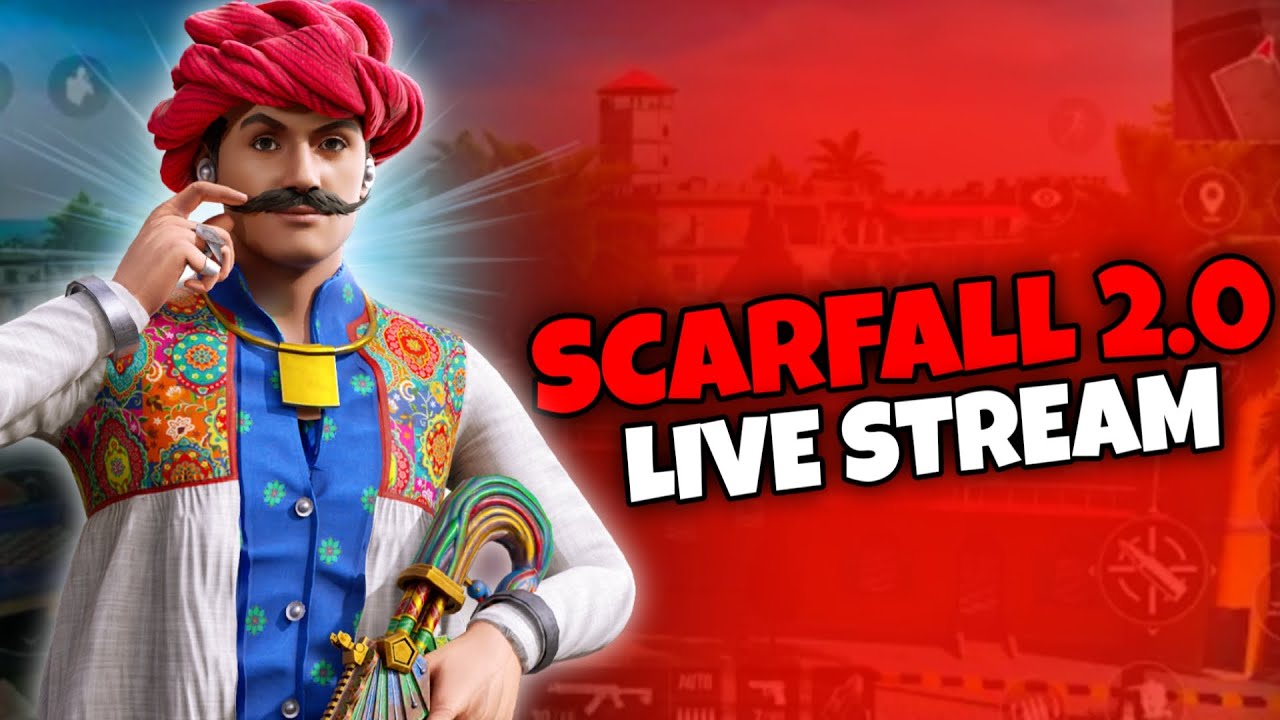Scarfall 2.0 live stream indian best game | gameplay TDM match ...