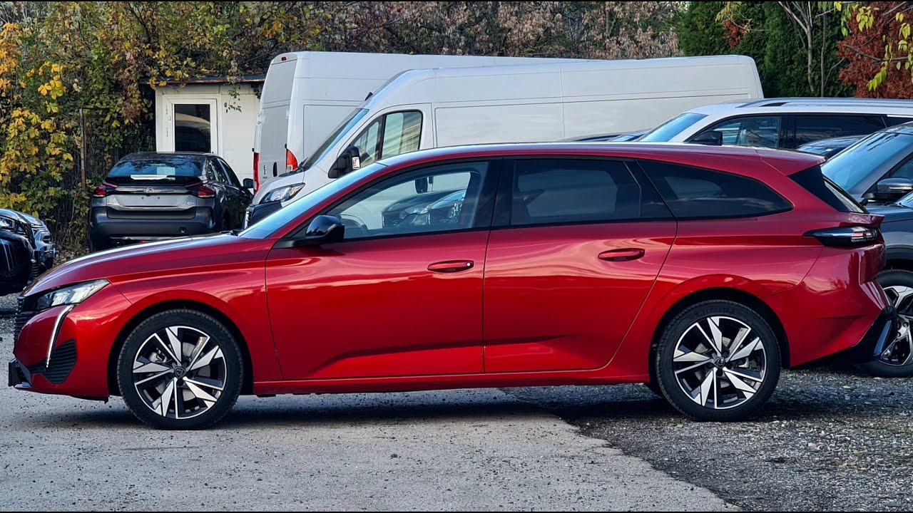 2022 Peugeot 308 SW Allure 1.2 PureTech 130 Elixir Red - YouTube