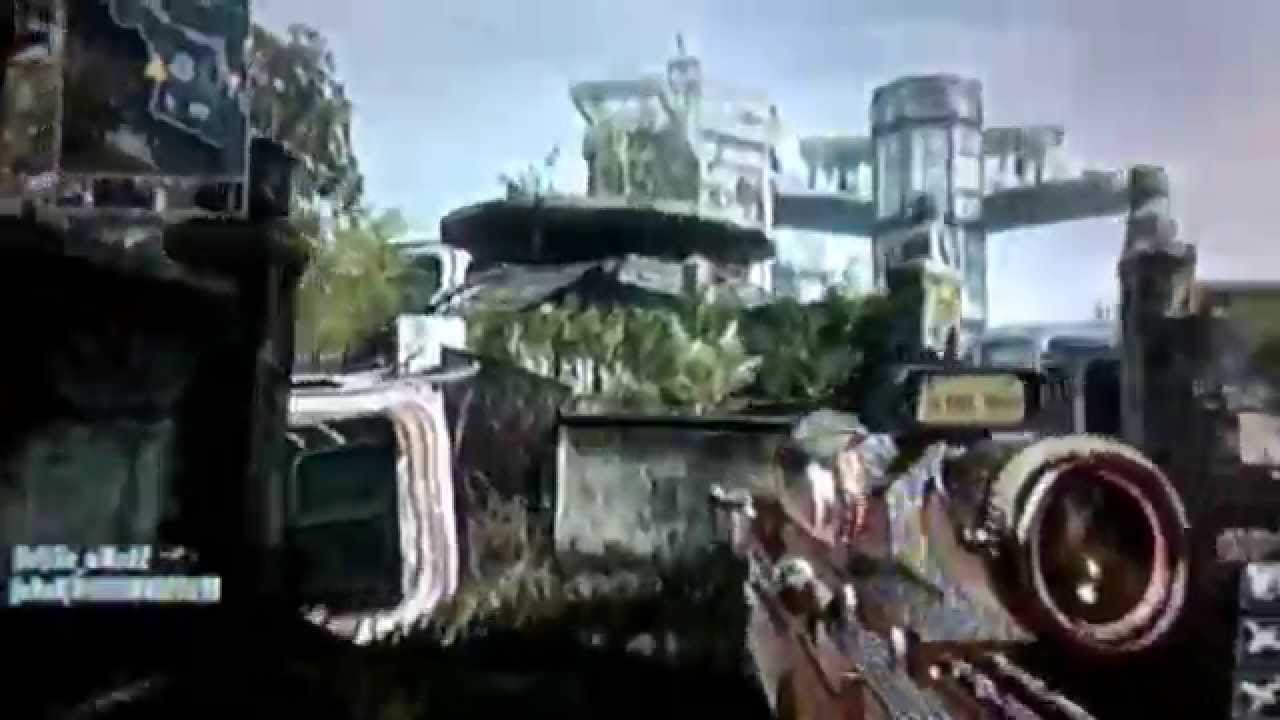 Black ops 2 quick scoping pod free-for-all - YouTube