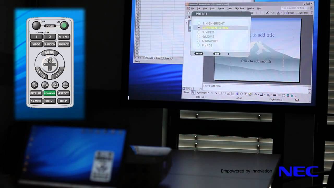 NEC Virtual Remote software - YouTube