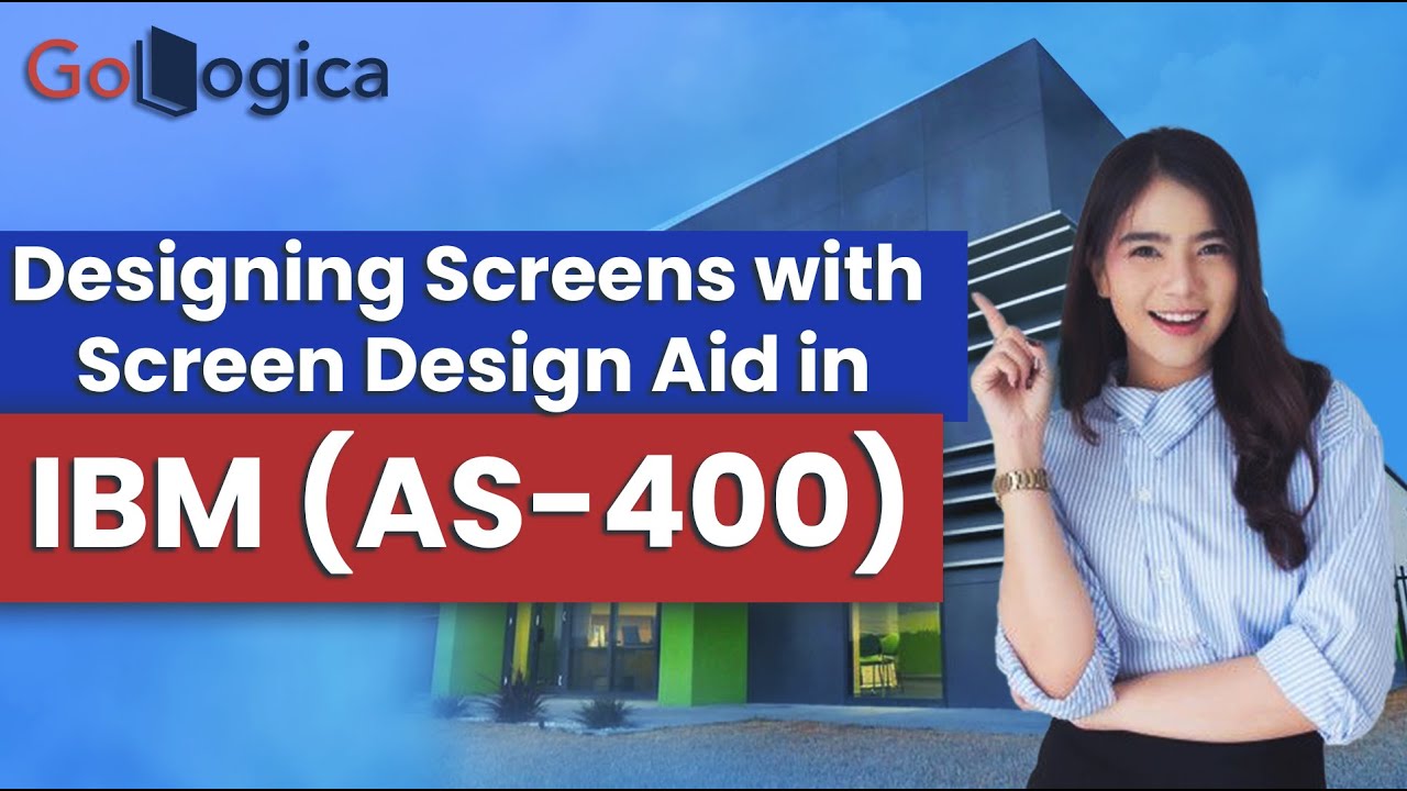 IBM (AS/400): Designing Screens with Screen Design Aid (STRSDA) | GoLogica - YouTube