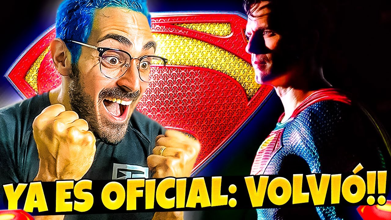 🔥¡¡HENRY CAVILL LO CONFIRMA!!🔥¡¡HA VUELTO COMO SUPERMAN Y SOLO HEMOS ...