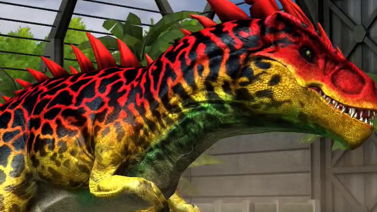 Jurassic World: The Game - Allosaurus [Evolved 4 Final Max Level] - YouTube
