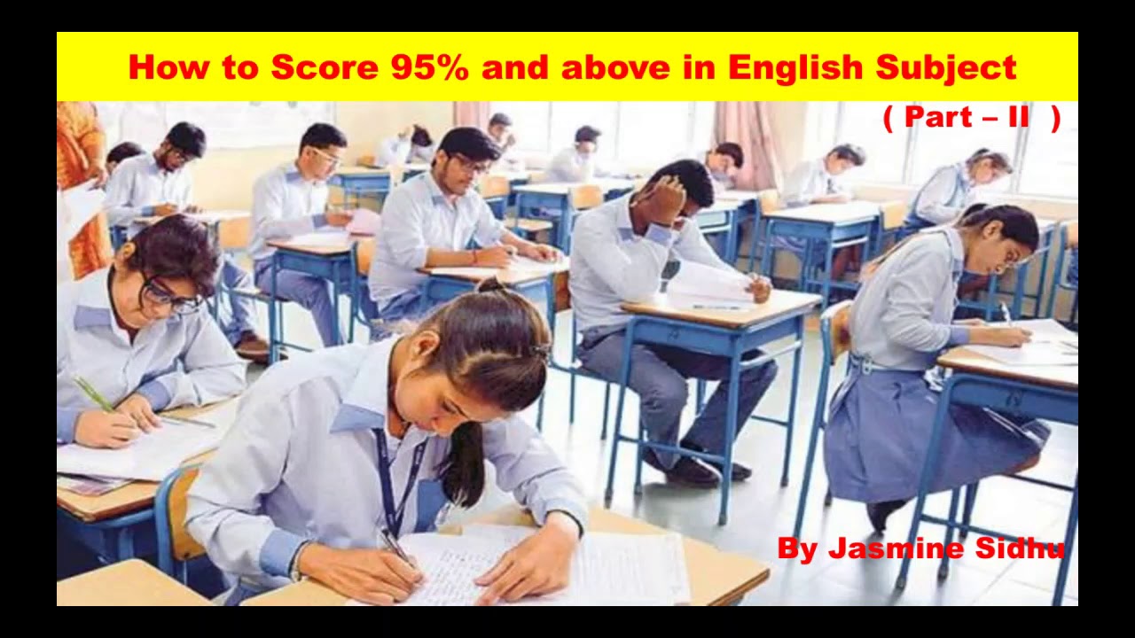 Simple techniques to achieve 95 and above in English - YouTube