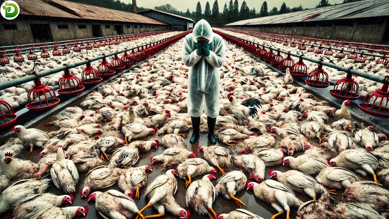Tragic Moment! Bird Flu - Millions Of American Chickens Infected ...