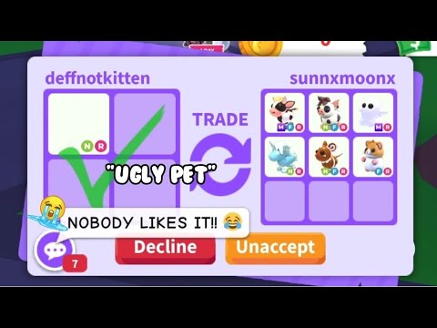 I Finally Traded The MOST HATED PET In ADOPT ME... 🤫 - YouTube