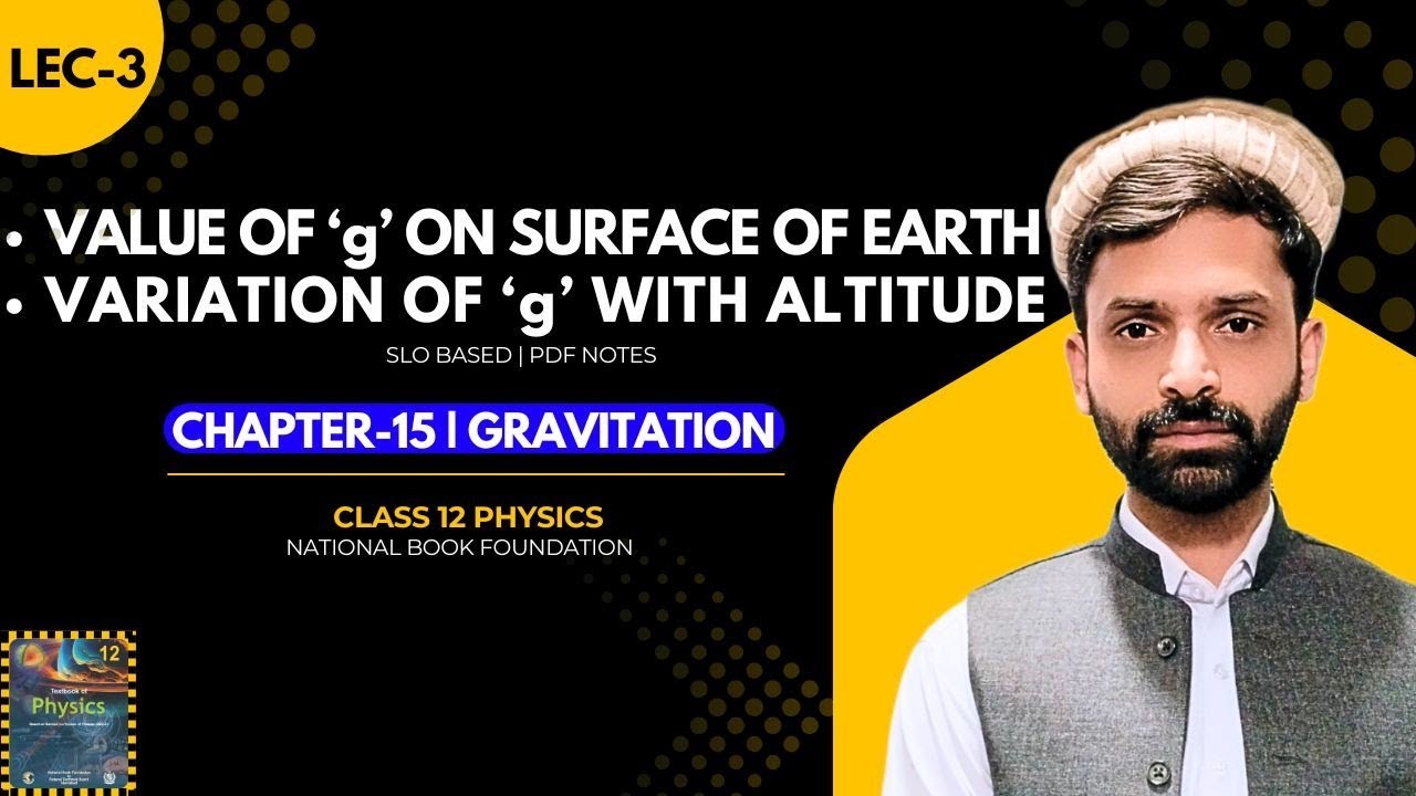 Value of g & Variation of g | Class 12 Physics nbf | Chapter 15 ...