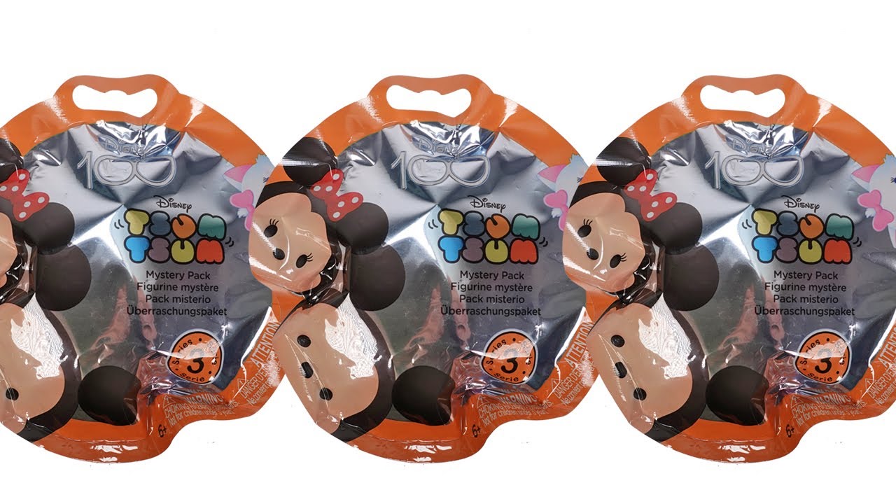 Disney 100 Years of Wonder Tsum Tsum Mystery Pack Celebration Series 3 ...