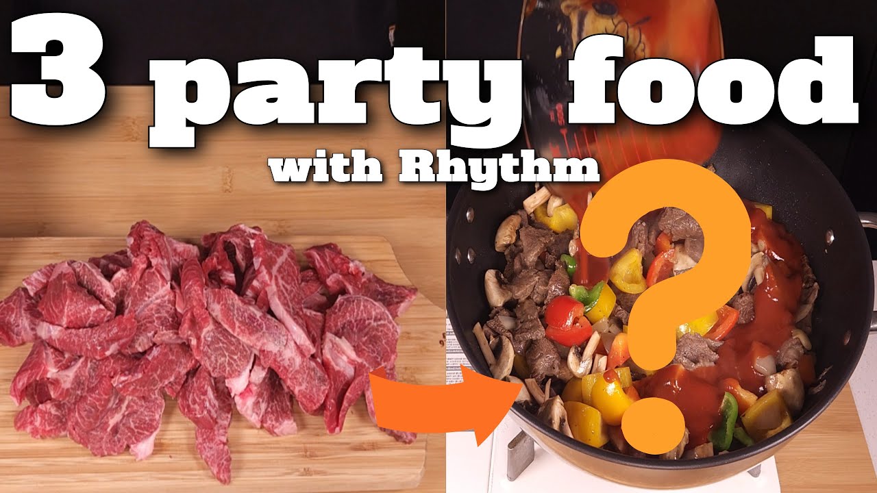 3 perfect very easy food with rhythm - YouTube