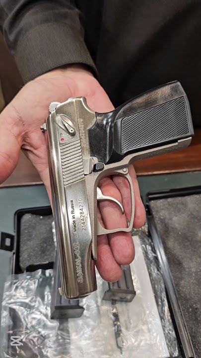 Russian Baikal-442 Makarov 9mm pistol. #shorts #9mmpistol - YouTube