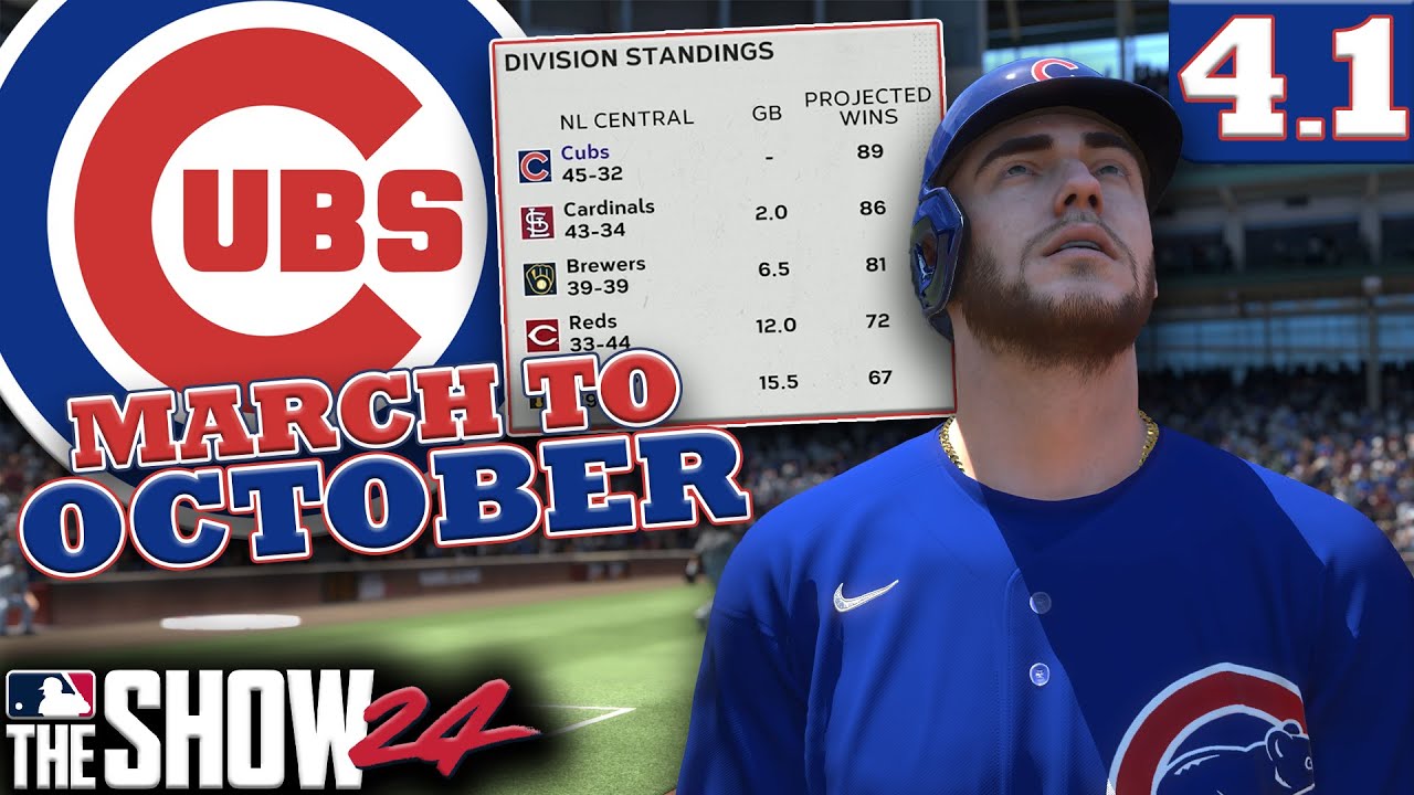 First Place Cubs! - MLB The Show 24 Cubs March to October [Ep 4 Part 1 ...