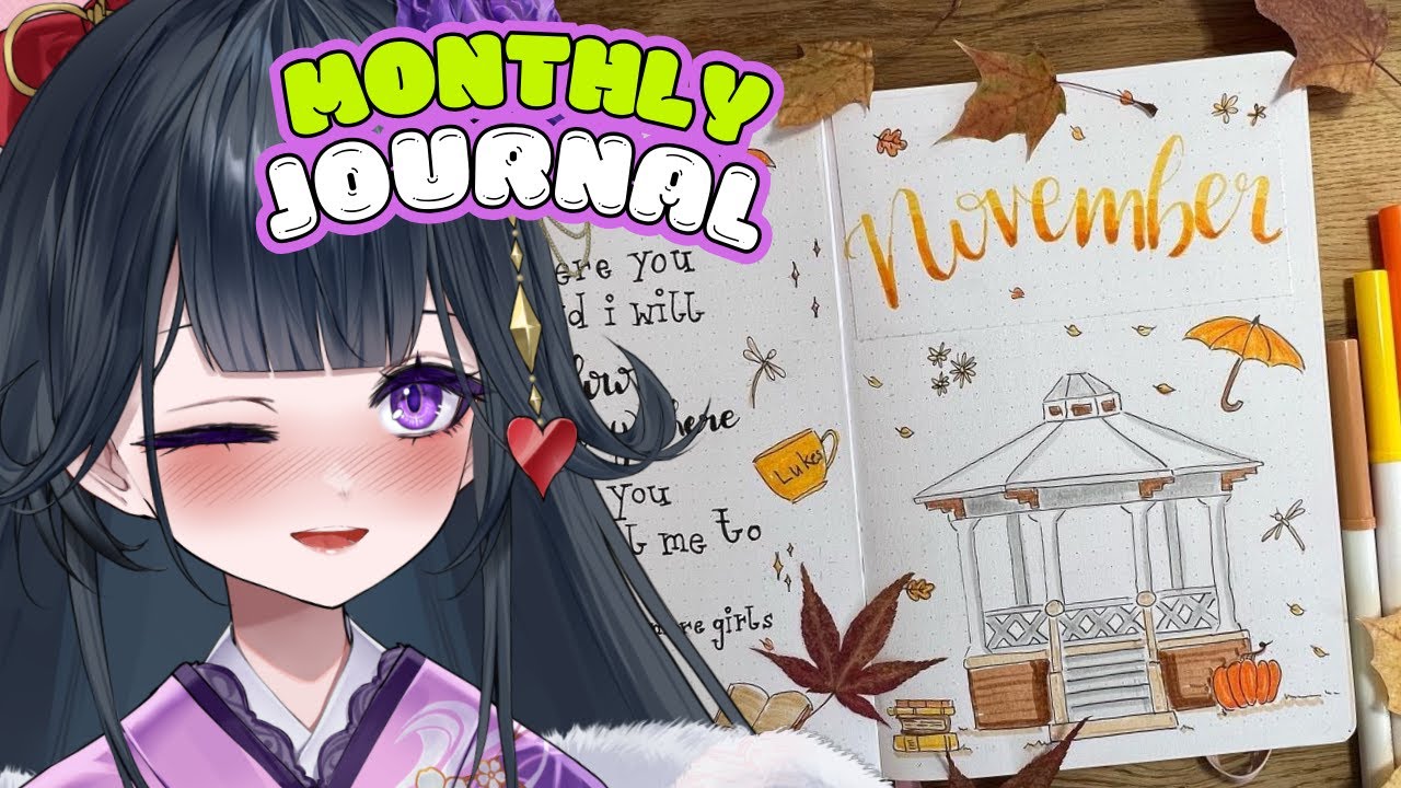 [ VTUBER HANDCAM ] Monthly Journal ~ || WACONNE EN/IN VTUBER || MITSUKI ...