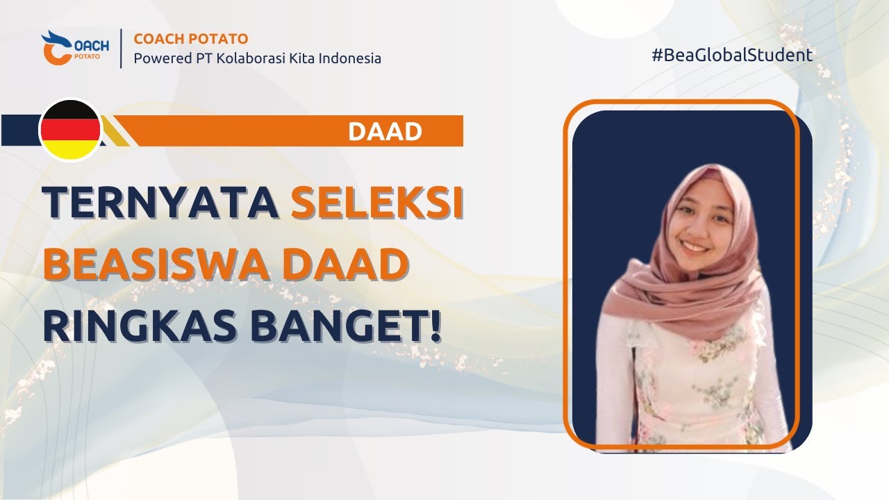 TERNYATA SELEKSI BEASISWA DAAD RINGKAS BANGET! - YouTube