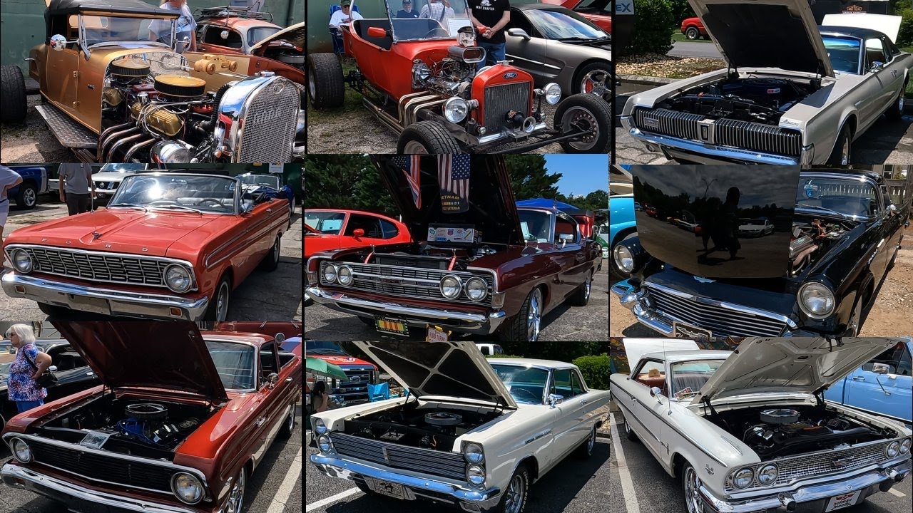 06/24/23 Miles Through Time Car Show Clarkesville Ga Misc Fords - YouTube