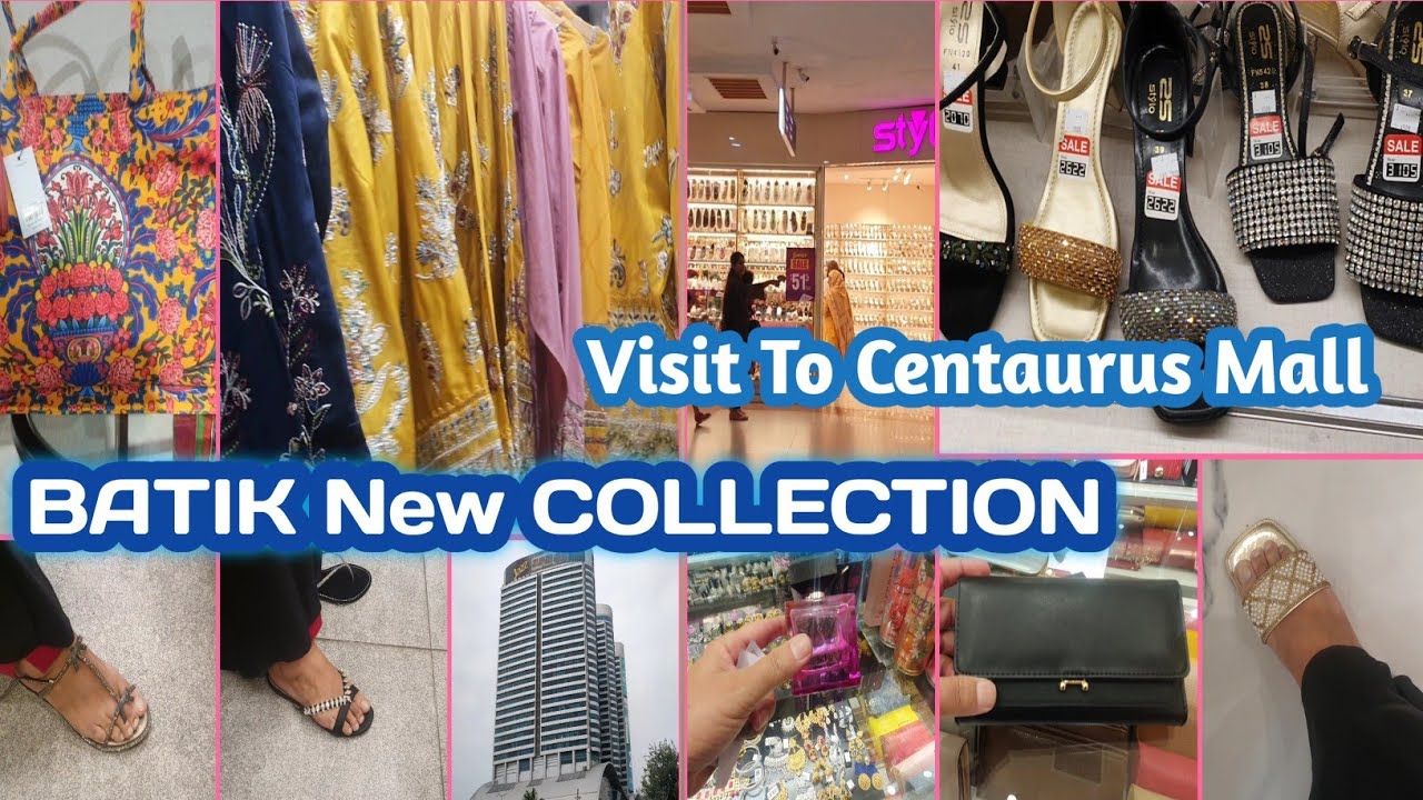 Batik New Collection/Visit to Centaurus Mall/Humayal Vlogs - YouTube