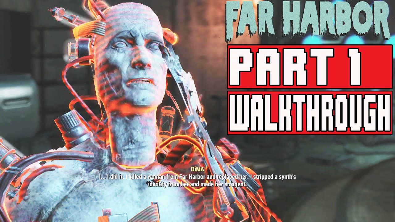 Fallout 4 Far Harbor Gameplay Walkthrough Part 1 1080p No Commentary ...
