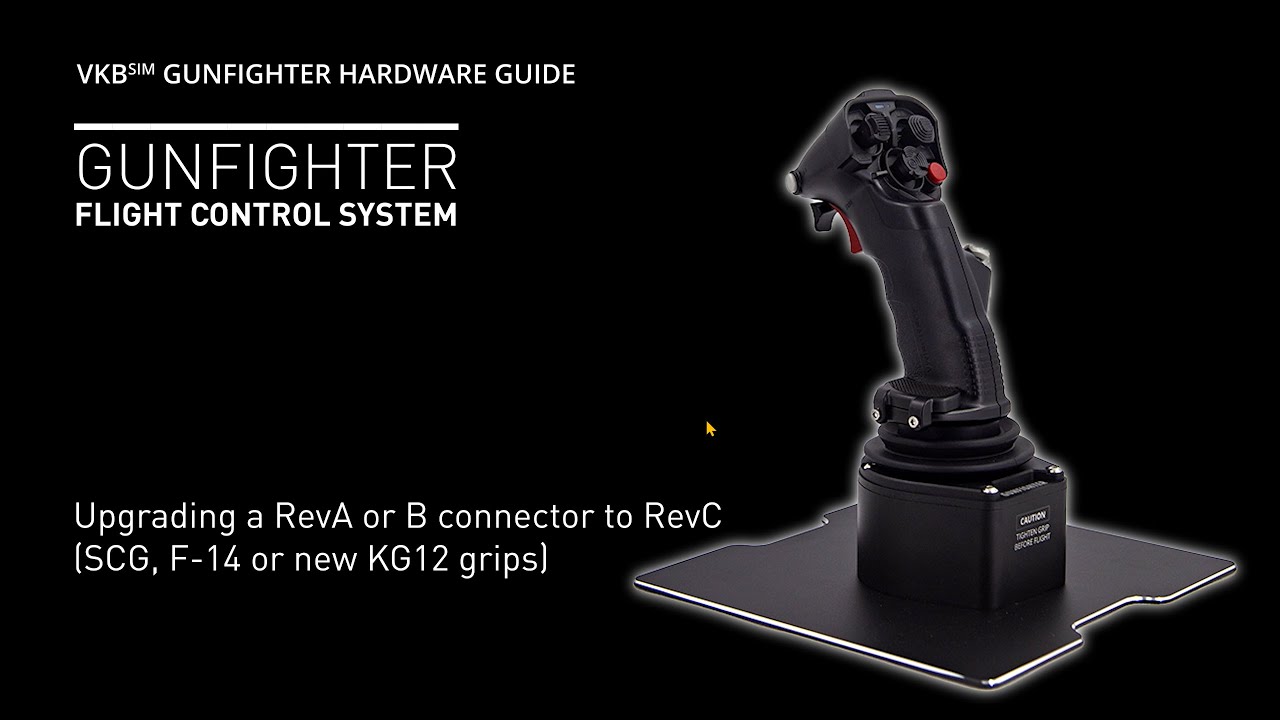 Upgrading RevA/B connector SCG, F-14, new KG12 grips to RevC - YouTube