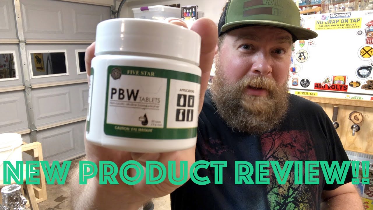 Product Review - 5 Star Chemicals: PBW Tablets - YouTube