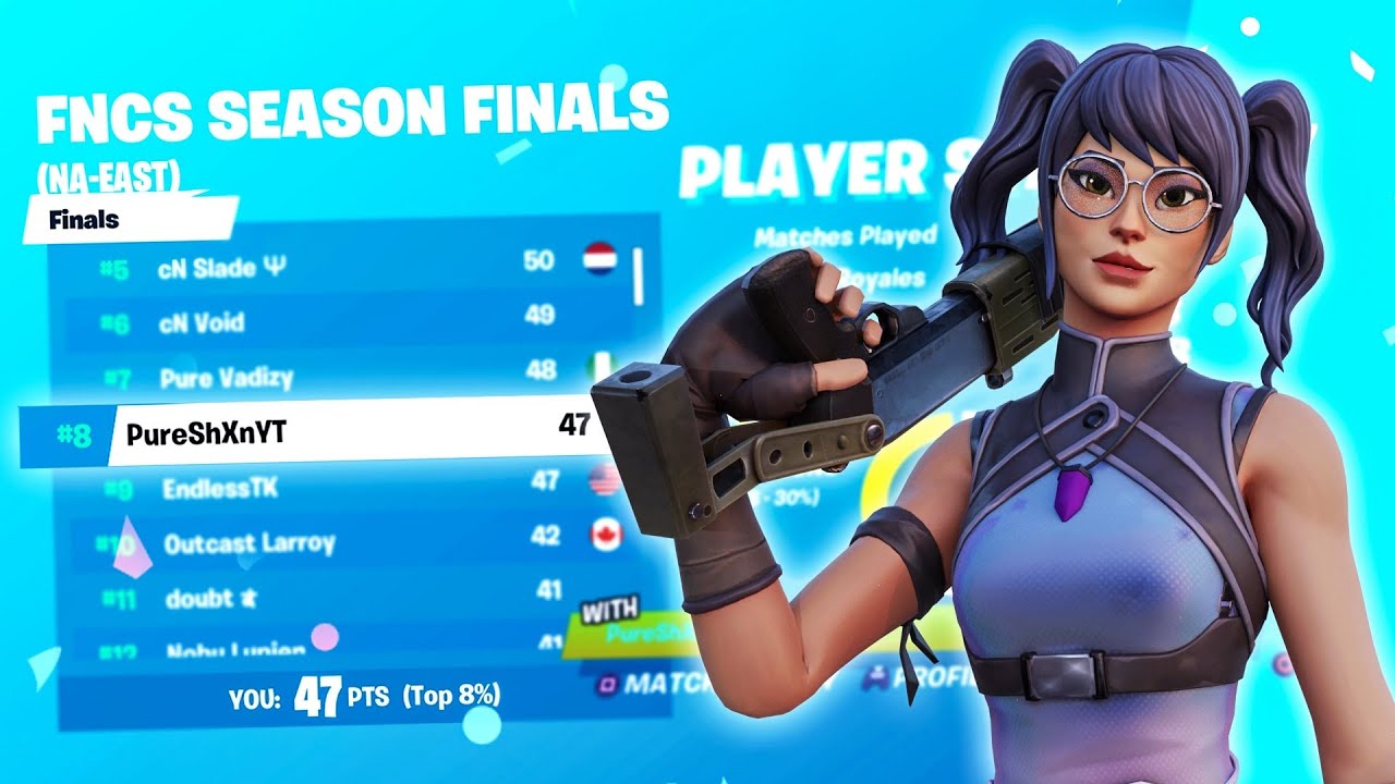 How I Placed 8th In Solo FNCS Grand Finals On CONSOLE $6,500 - YouTube