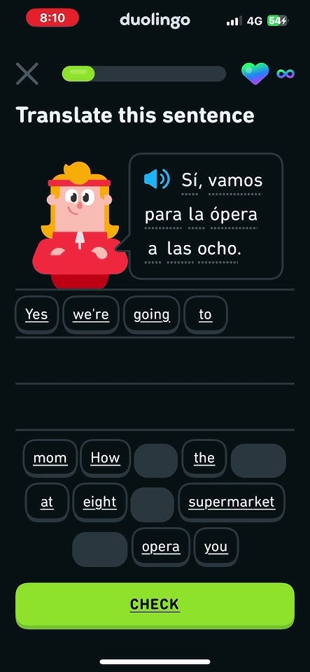 Let’s learn Spanish with Duolingo #duolingo #reading #español #spainish ...