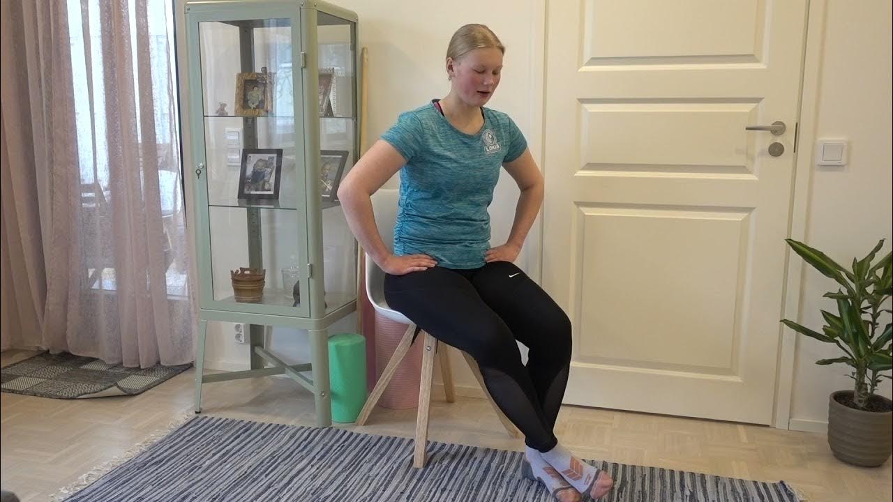Tuolijumppa 30 min - YouTube