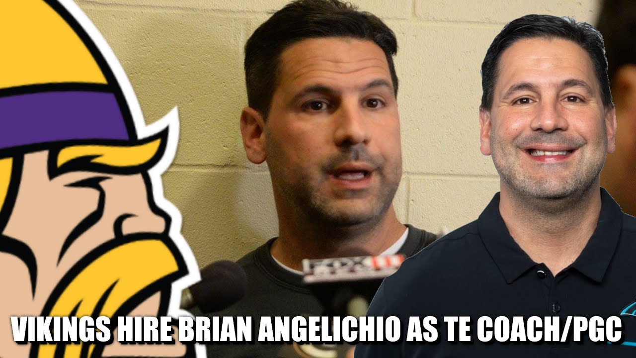 Vikings Hire Brian Angelichio as Tight Ends Coach/Passing Game ...