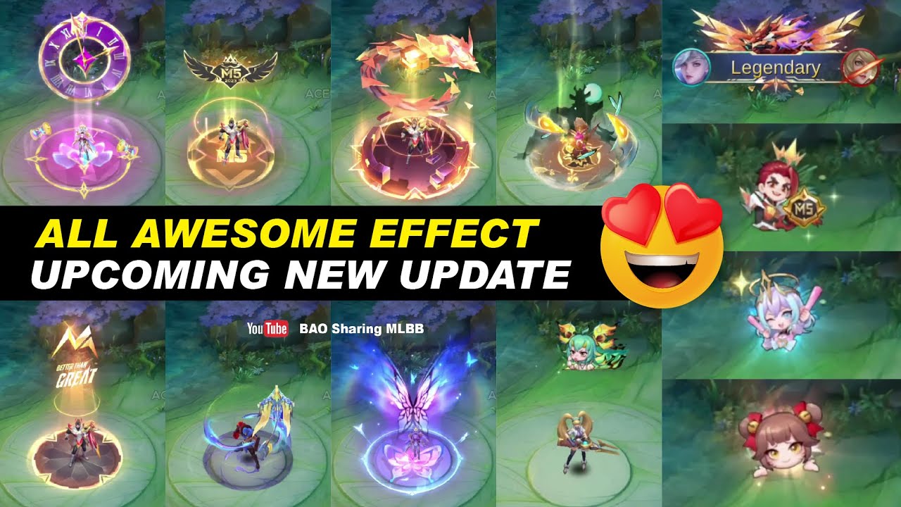 MLBB UPCOMING NEW RECALL | Elimination | Spawn Effect | Battle Emote ...
