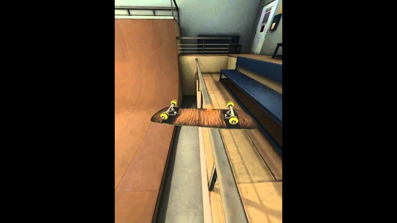 Insane Gap to Darkslide to Darkslide - True Skate - YouTube
