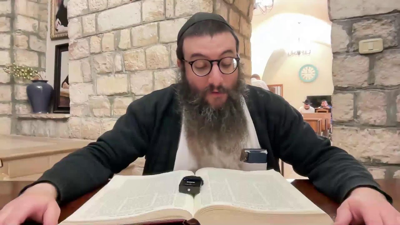 Talmudic Ritual with Rabbi Kopel: Gamara Tractate Pesachim Daf Kuf ...
