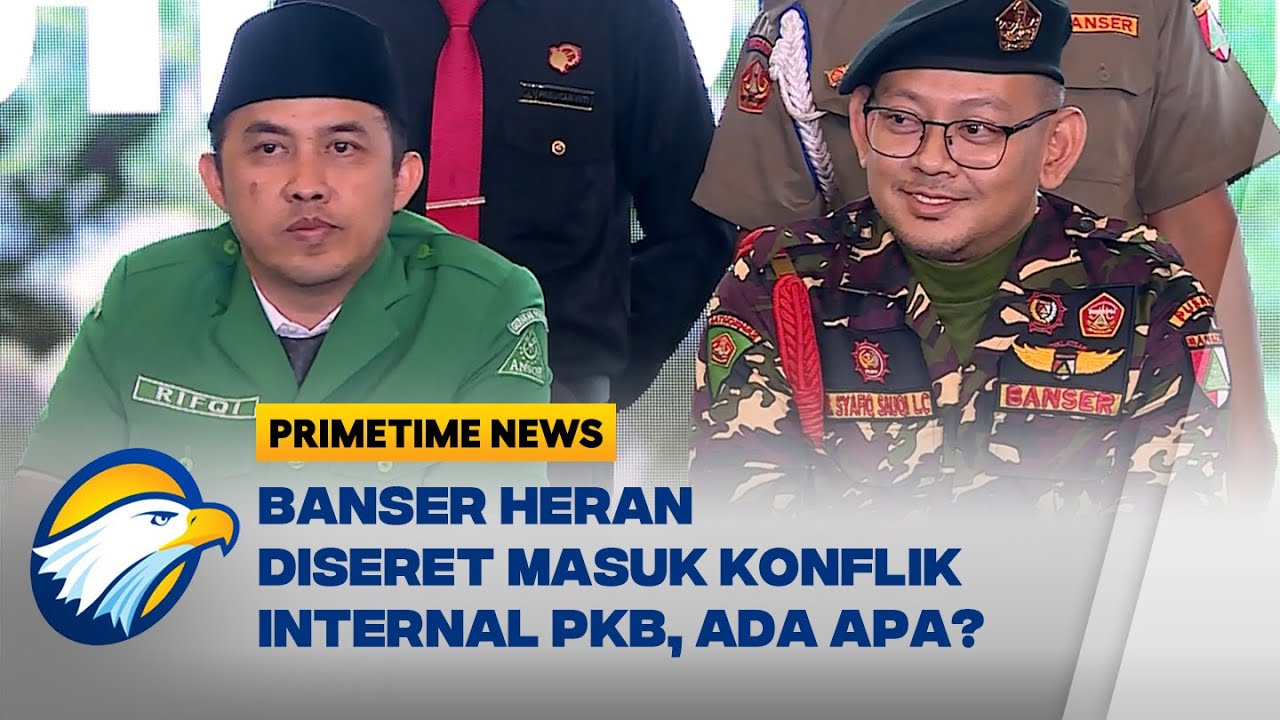 Panas! Banser Respon Seruan Perang Garda Bangsa PKB [Primetime News ...