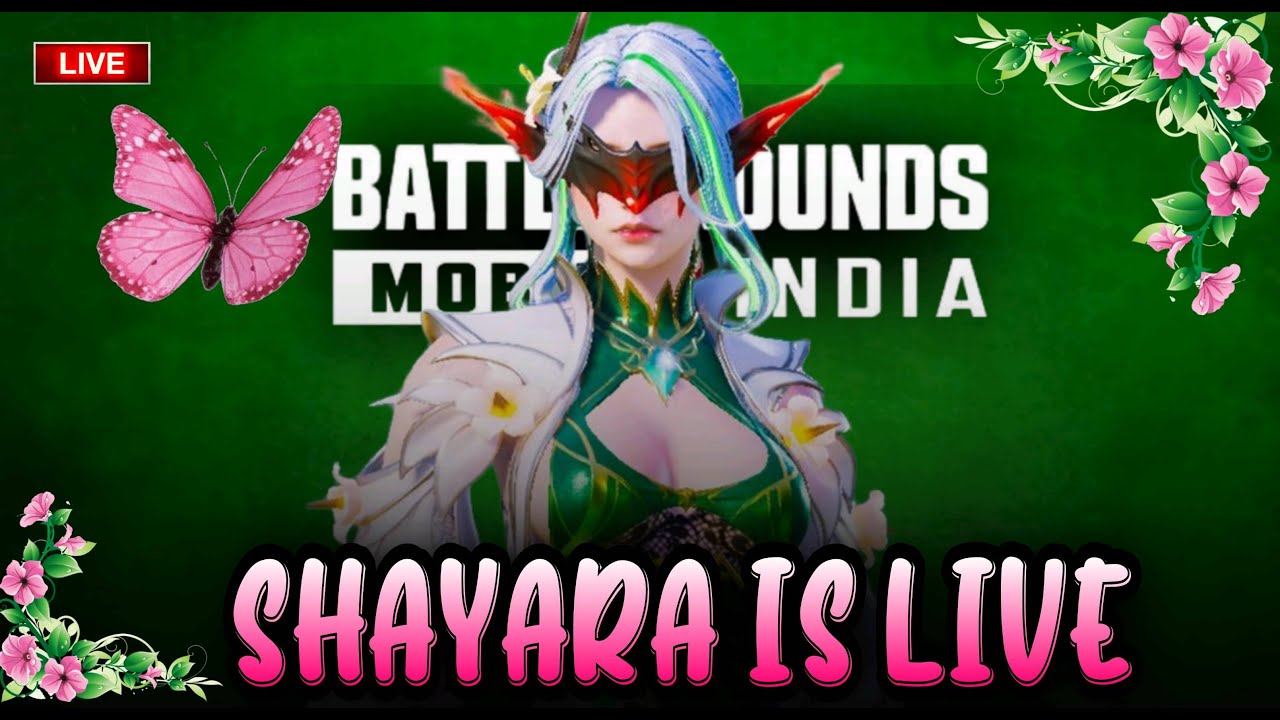 BGMI LIVE with SHAYARA IS LIVE | TEAMCODE Gameplay | RUSH Gameplay ...