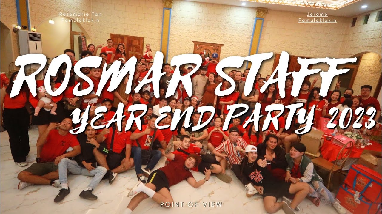 ROSMAR STAFF YEAR END PARTY 2023 - YouTube
