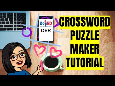 CROSSWORD PUZZLE TUTORIAL IN EASY STEPS - YouTube
