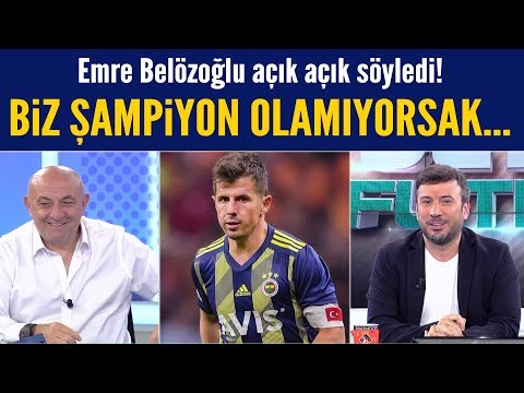 Emre Belözoğlu canlı yayında açık açık söyledi! Biz şampiyon olamıyorsak...