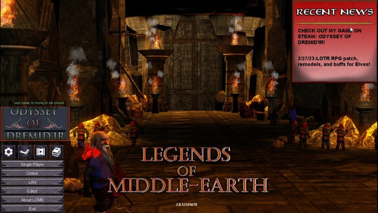 Age of Mythology || Legends of Middle Earth Mod || Dwarves Gameplay ...