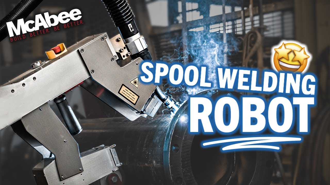 IN ACTION | Our New Spool Welding ROBOT - YouTube