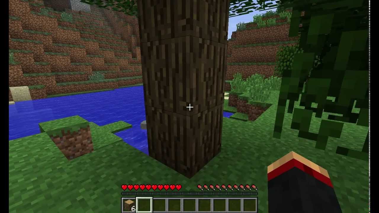 Minecraft w/ MagicMatt295 pt1:Punching trees - YouTube