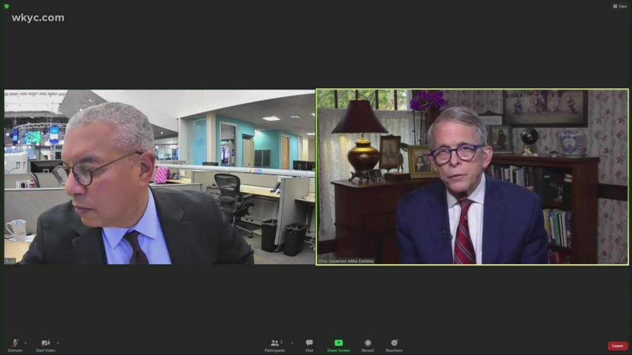 3News' Russ Mitchell goes one-on-one with Gov. Mike DeWine - YouTube