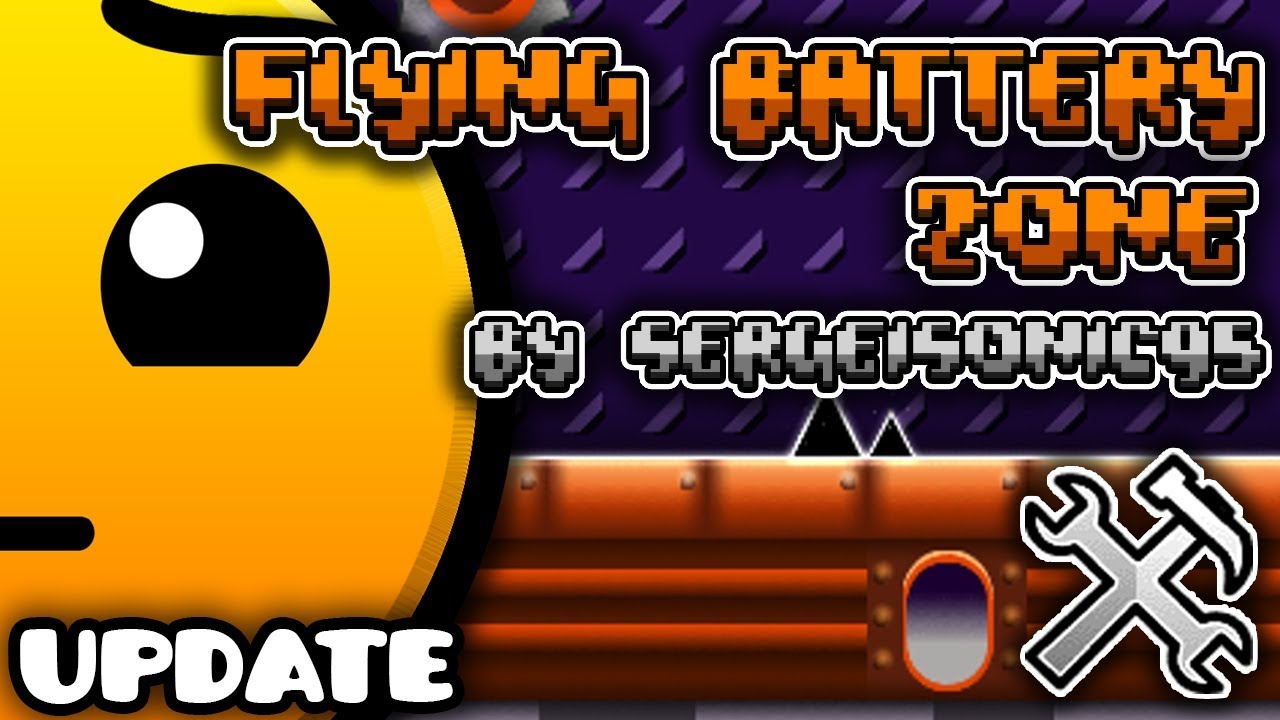 Geometry Dash || Flying Battery Zone Update! - YouTube