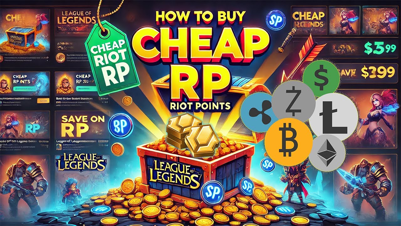How to buy CHEAP LoL RP with CRYPTO? (+RP GIFT) - YouTube