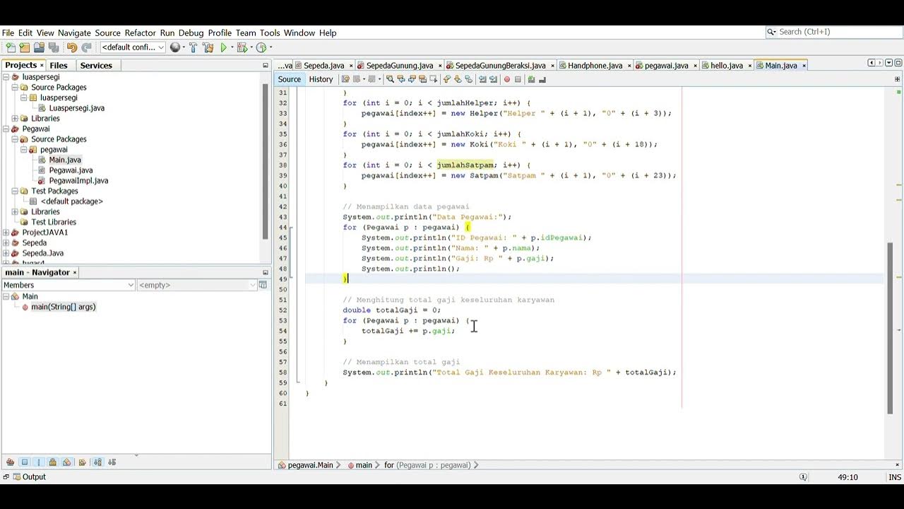 Pemrograman Berorientasi Objek_Program Sederhana struktur Class sebuah Restorn konsep Pewarisan ...