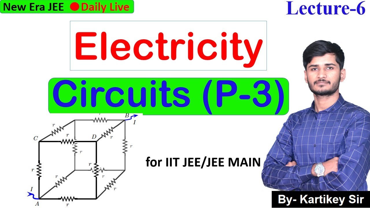 Electricity | L-6 | Complicated Circuits | For IIT JEE | By-Kartikey Sir - YouTube