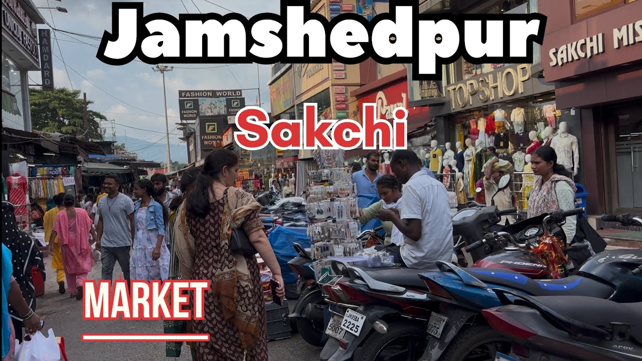JAMSHEDPUR // Sakchi Market Vlog Video @pradiphappyvlog - YouTube